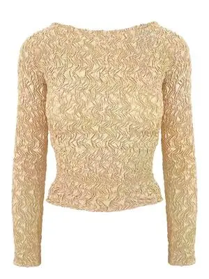 CONTESSA MILLS Blair Long-sleeved Top - Neutrals