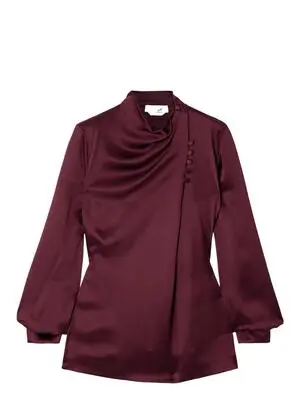GABRIELA HEARST Gabriela Hearst Long Sleeve Pleated Shirt