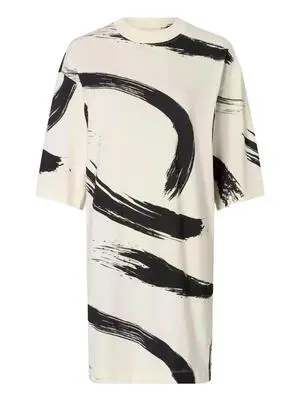 Loulou De Saison Abstract Print T-shirt - Neutrals