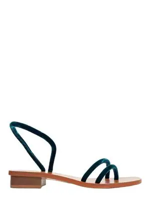 LANAPO Monterroso Tubular-strap Slingback Sandals - Blue