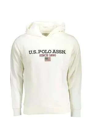 U.s. Polo Assn. U.S. POLO ASSN. Embroidered Hoodie White