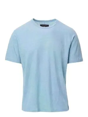 Rag & Bone Slub-texture Short-sleeve T-shirt - Blue