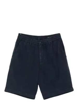 WHITE SAND Robert Elasticated-waist Shorts - Blue