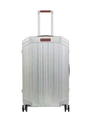 PIQUADRO Four Wheel Suitcase - Silver