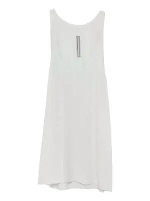 Rick Owens Scoop-neck Ribbed Vest - Neutrals