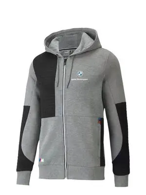 PUMA Bmw Motorsport Zip-up Hoodie - Grey