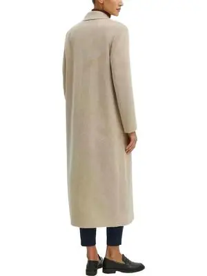 Liviana Conti Double-breasted Wool Coat - Neutrals