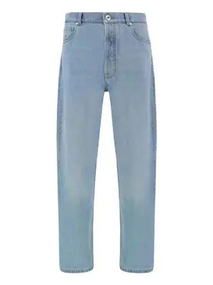 Brunello Cucinelli Light Faded Wash Jeans - Blue