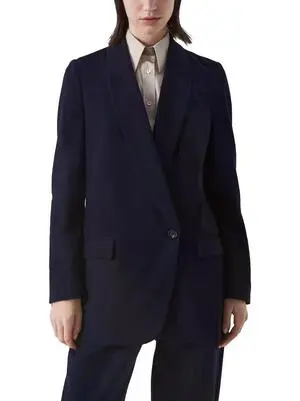 Brunello Cucinelli Single-breasted Blazer - Blue