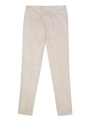 Brunello Cucinelli Pleated Pressed-crease Trousers - Neutrals