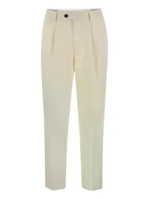 Brunello Cucinelli Pleated Trousers - Neutrals