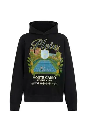 Philipp Plein Monte Carlo Tennis Club Hoodie - Black