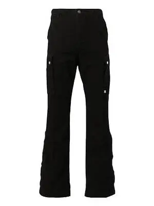 Amiri M65 Cargo Kick Flare Jeans - Black