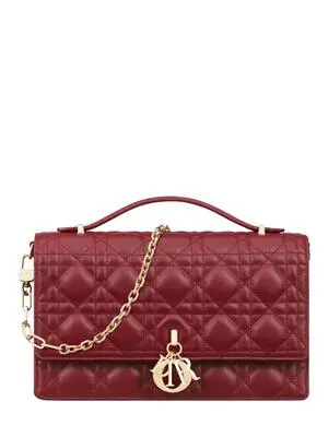 Dior My Top Handle Bag - Cherry Red