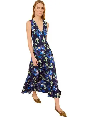 Ulla Johnson Elowen Silk Dress - Evening Bloom