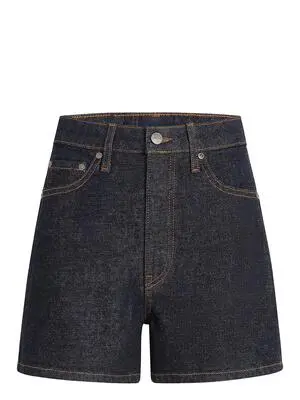 Khaite Danya High-waisted Denim Shorts - Benson