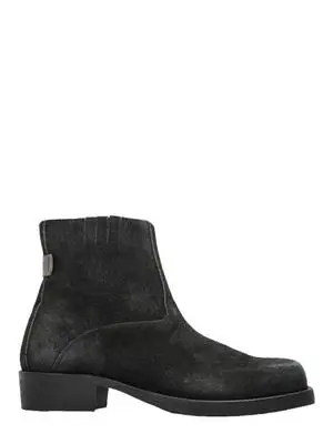 ALLSAINTS Square Toe Ankle Boots - Black