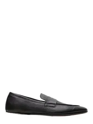 CHUCKIES Leather Loafers - Black