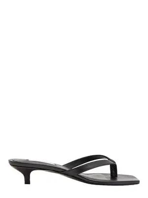 TOTÊME Toteme Leather Flip Flops