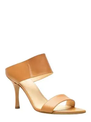 CHUCKIES Double-strap Heeled Sandals - Brown
