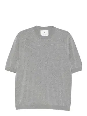 SEVEN GAUGE Short-sleeve Cotton T-shirt - Grey