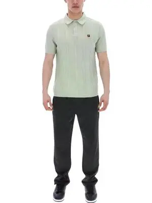 FILA Barns Cotton Polo Shirt - Green