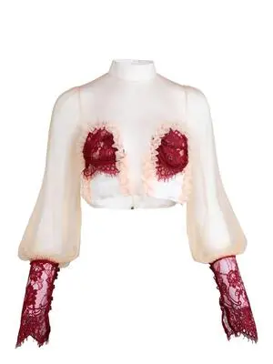 Natalia Petruch Long Sleeve Top - Red