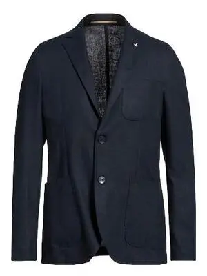 AT.P.CO At. P.co Blazer Size Linen, Viscose - Navy