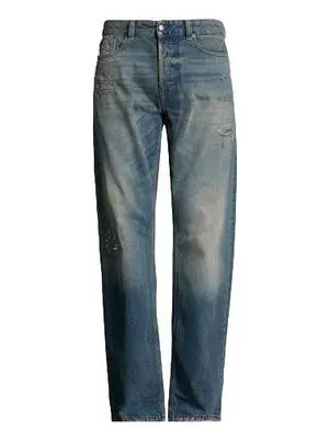 DIESEL® Cotton Straight Leg Jeans - Blue