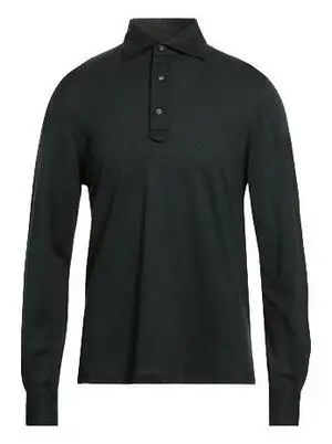 Isaia Polo Shirt Size Wool - Green