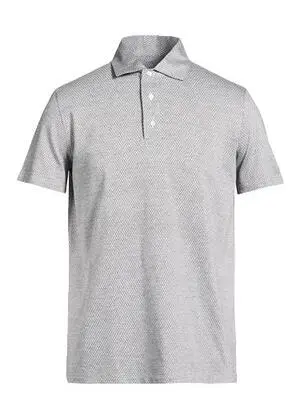 Isaia Polo Shirt Size Cotton - Grey