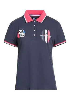 NORTH SAILS Cotton & Elastane Piqué Polo Shirt - Navy