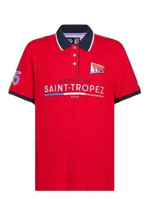 NORTH SAILS Polo Shirt Size Cotton, Elastane - Red