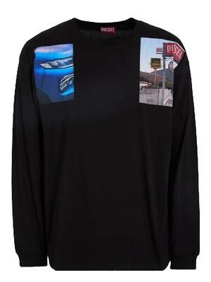 DIESEL® T-shirt Size Cotton - Black