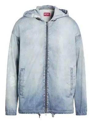 DIESEL® Casual Denim Effect Jacket - Blue