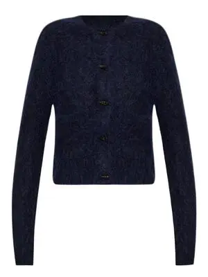 Munthe Nolocca Cardigan With Toggle Buttons - Navy Blue