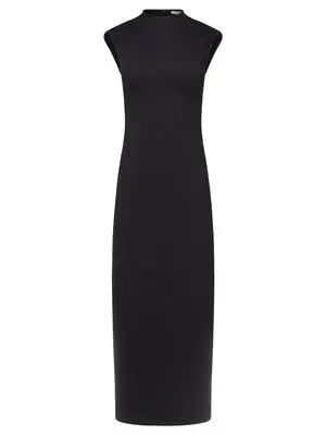 FFORME Aarvi Scuba Jersey Dress - Black