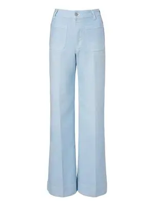 Victoria Beckham Alina Wide-leg Jeans - Blue