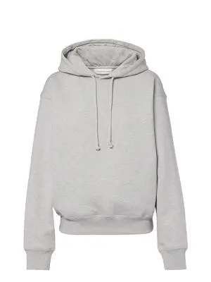 Victoria Beckham Cotton Jersey Hoodie - Grey