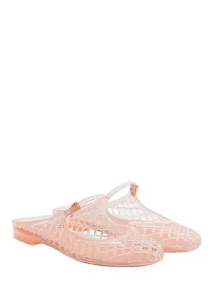 Tory Burch Mellow Mary Jane Mules - Transparent