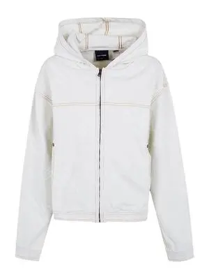 DAILY PAPER Giacca Canvas Zip-up Hoodie - Gray