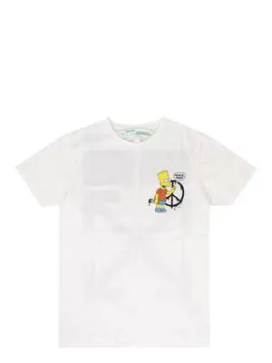 Off-White Bart Peace T-shirt - White