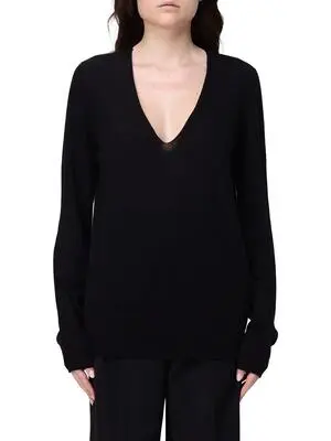 Rick Owens Cashmere V-neck Jumper - Black