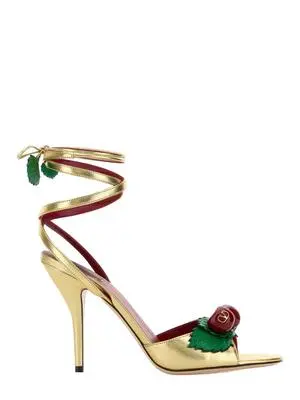 Valentino Garavani Strappy Heeled Sandals - Green