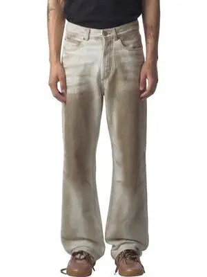 MAGLIANO Flattone Straight Denim Jeans - White