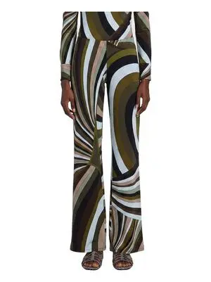Emilio Pucci Printed Trousers - Multicolor