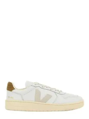 VEJA V-82 Low Top Leather Sneakers - White