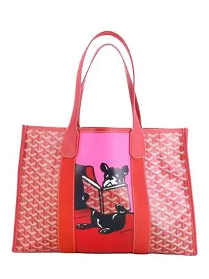 GOYARD Goyard Villette Printed Coated Canvas MM Tote Bag