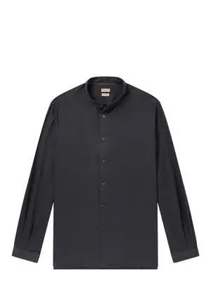 Brunello Cucinelli Cotton-twill Shirt - Black