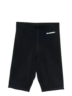 JIL SANDER Logo-print Shorts - Blue